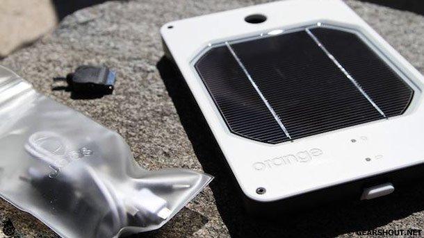 Прочное зарядное устройство Solar JOOS Orange