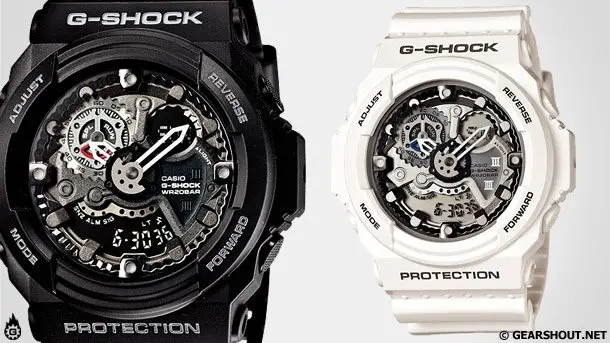 Новая модель Casio G-Shock GA-300 и серия G-Shock Initial Blue