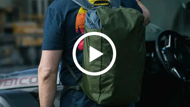 Видео: Демонстрация дизайна небольшого наплечника Vertx Go Pack