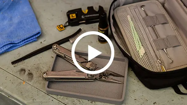 Видео: Набора для обслуживания мультитулов Leatherman Tool Maintenance Kit